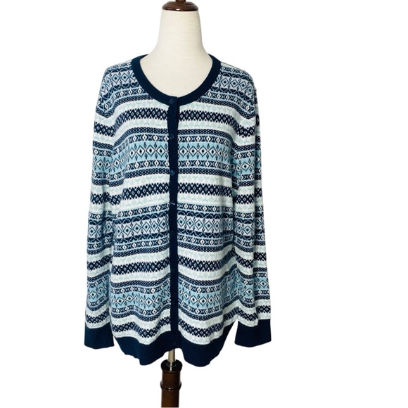 croft & barrow | Sweaters | Vintage Croft Barrow Winter Fair Isle ...